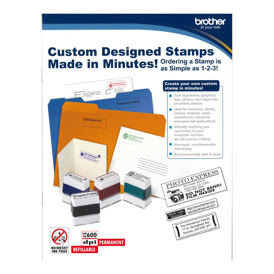 Brother Stampcreator PRO – Rubber Stamp Materials