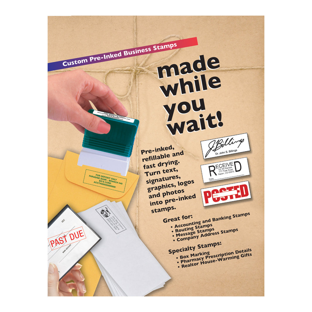 Brother Stampcreator PRO – Rubber Stamp Materials