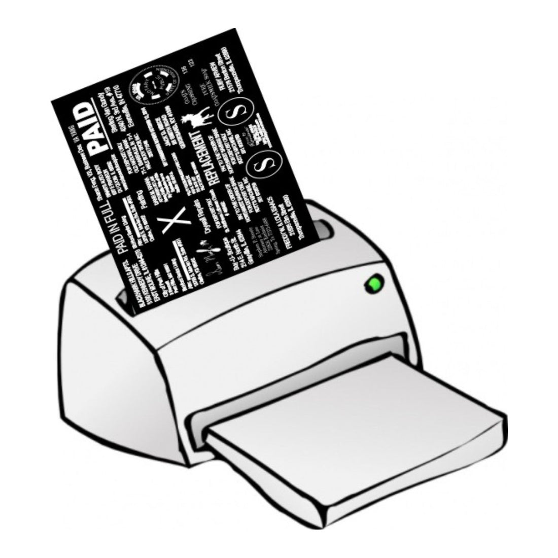 Ink Jet Negative Film – Rubber Stamp Materials
